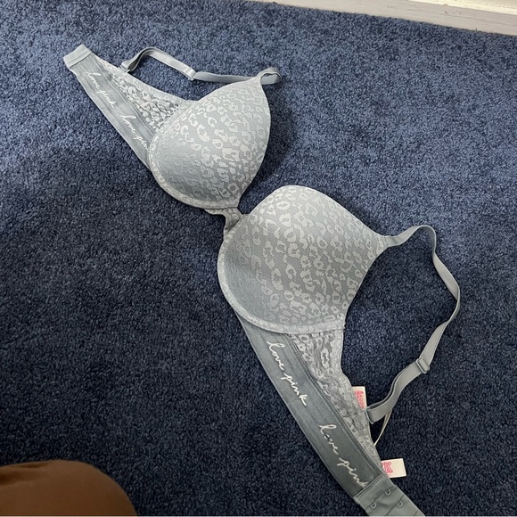 PINK Victoria's Secret | Intimates & Sleepwear | Push Up Bra 32dd Pink ...